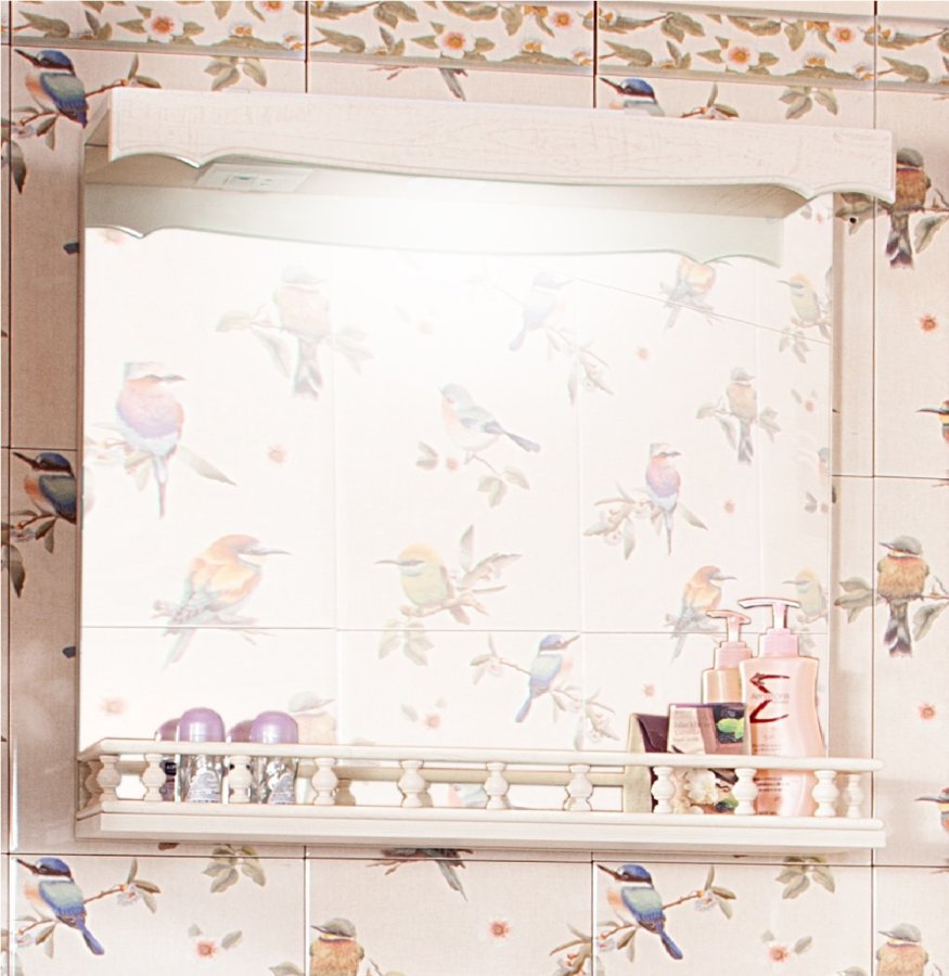 Зеркало Бриклаер КАНТРИ 85 - купить в интернет-магазине сантехники Aquarius | Артикул:4627125413612